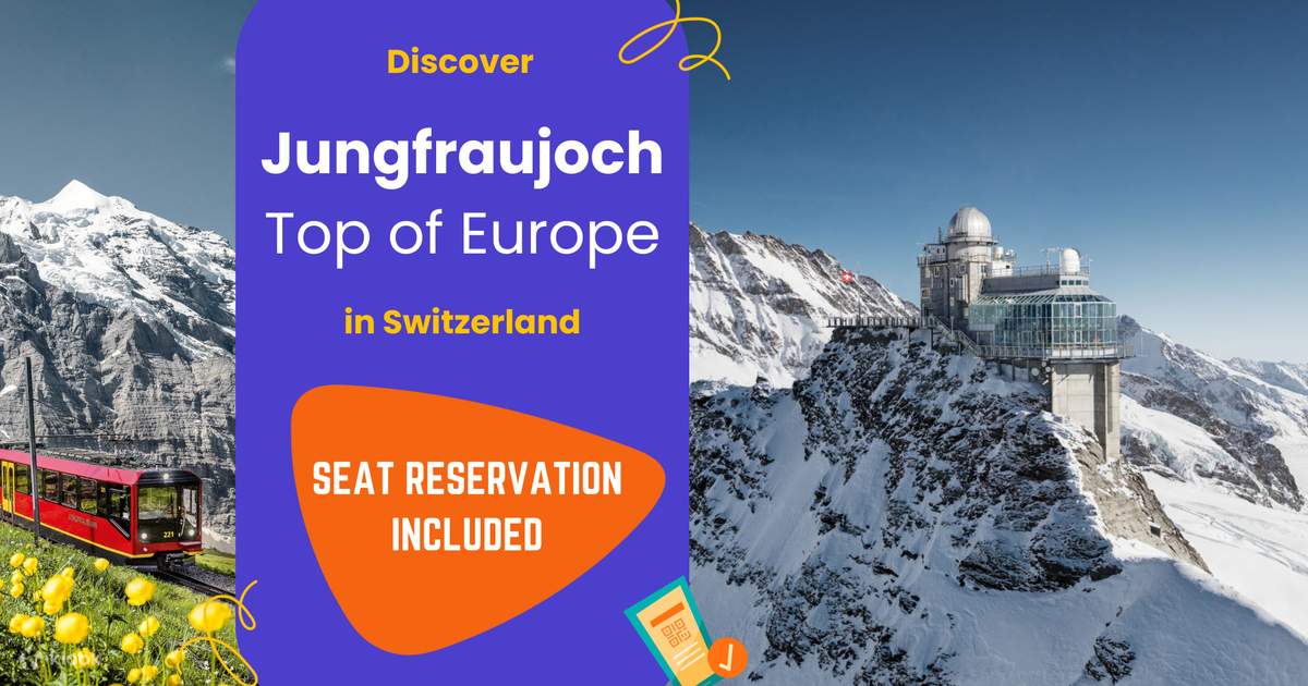 Jungfraujoch Top of Europe Ticket mit Sitzplatzreservierung - Klook, Vereinigte Staaten